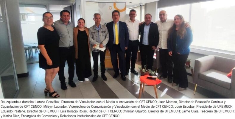 CFT CENCO fortalece vínculos con la Unión de Funcionarios Municipales ...